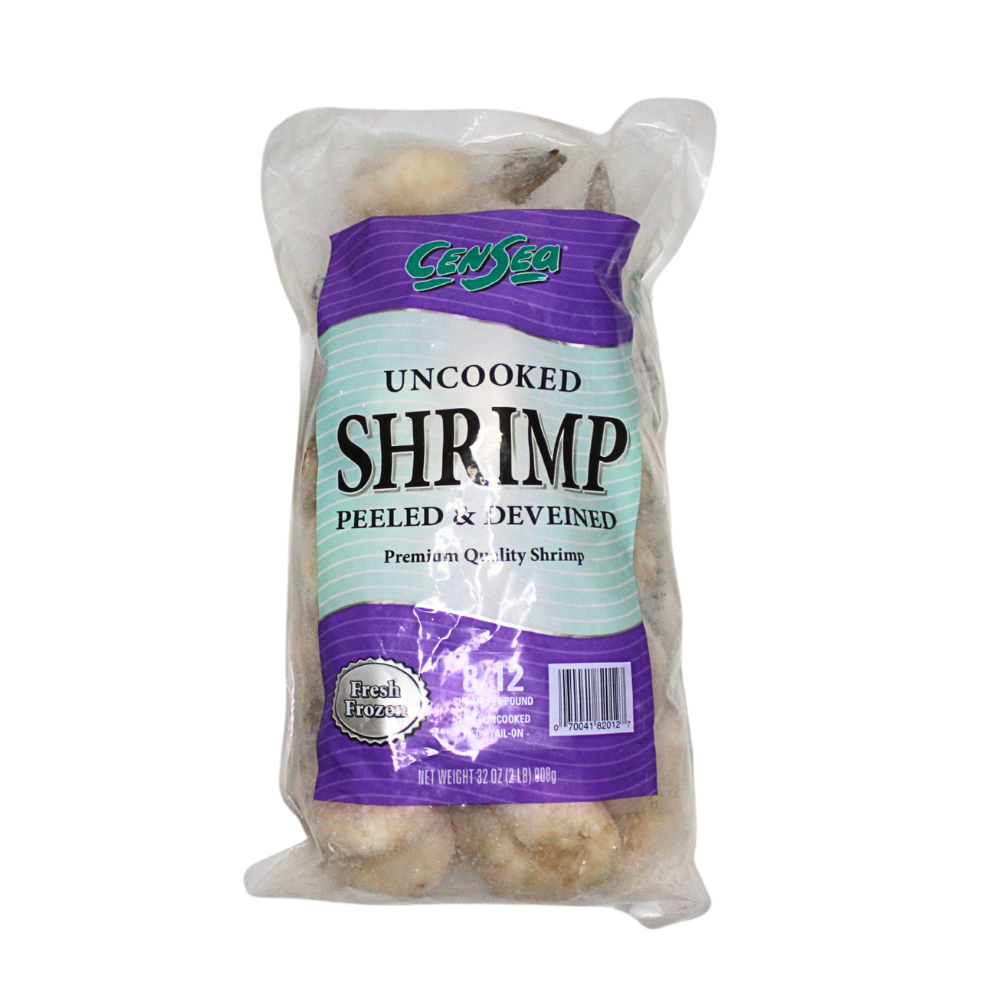 SHRIMP, RAW 8/12 2 LBS – Mad Butcher Meat Co.