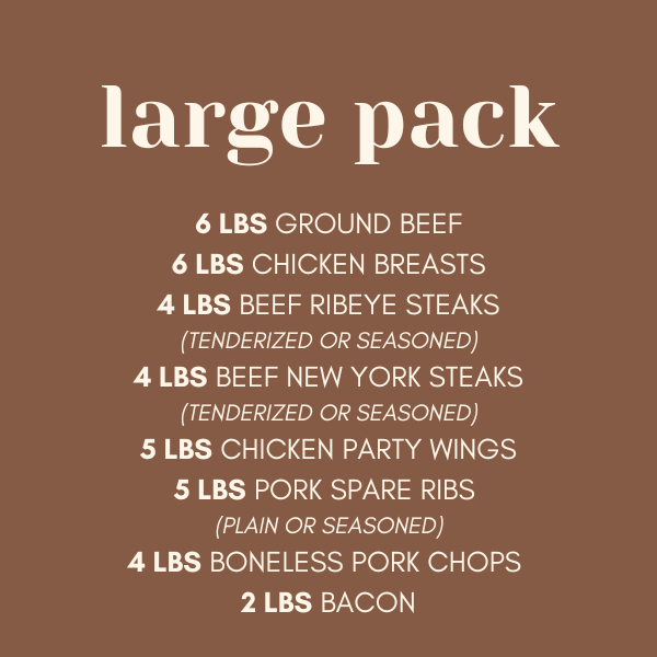 LARGE PACK – Mad Butcher Meat Co.