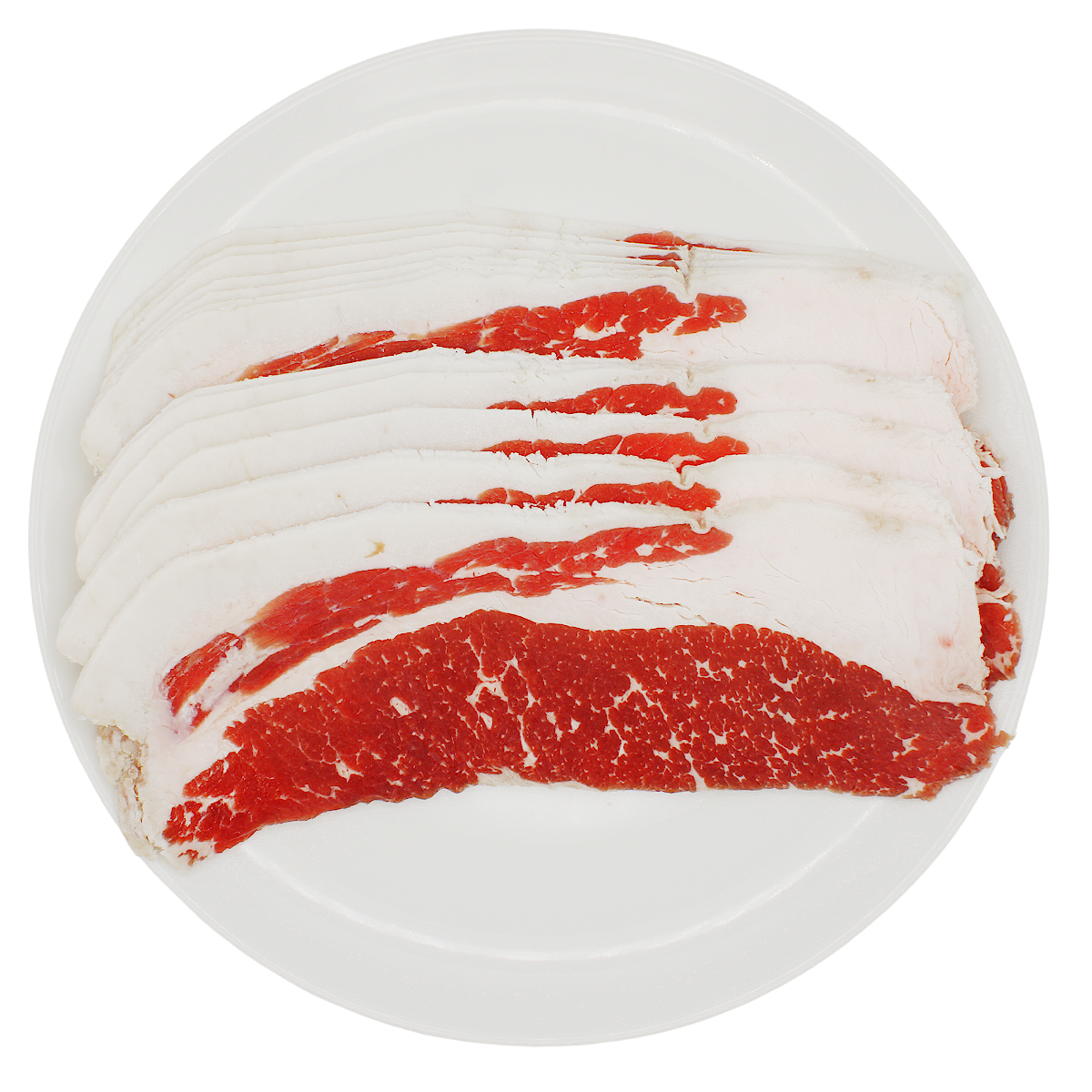 BEEF BRISKET, THINLY SLICED 1 LBS – Mad Butcher Meat Co.