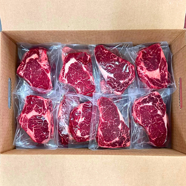 BEEF RIBEYE STEAK 8 OZ 40-50PC – Mad Butcher Meat Co.