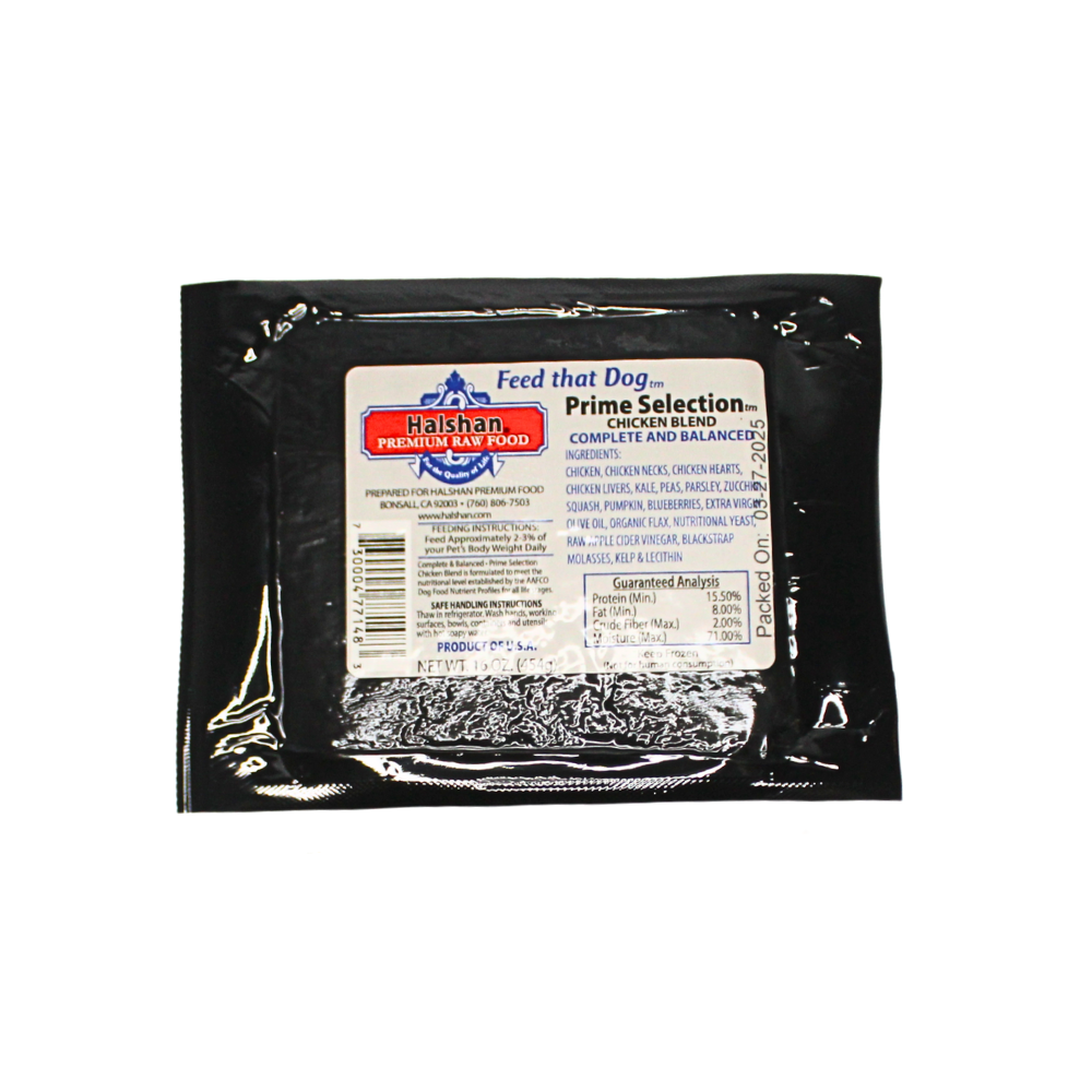 HALSHAN PRIME SELECTION CHICKEN PET FOOD BLEND – Mad Butcher Meat Co.