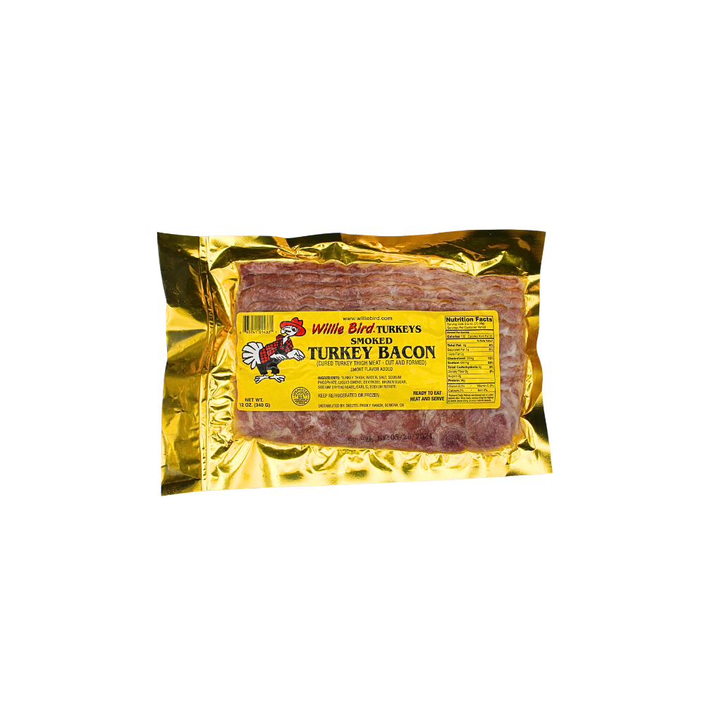 TURKEY BACON SMOKED 12 OZ – Mad Butcher Meat Co.